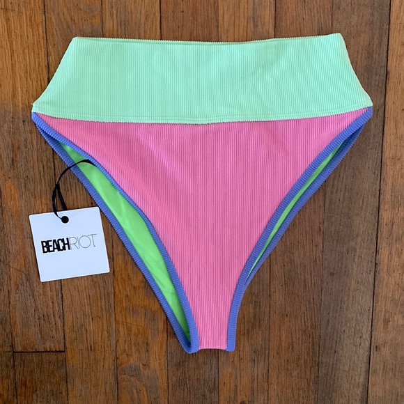 Beach Riot | Swim | Beachriot Swimwear Bikin Bottom One Piece Medium ...